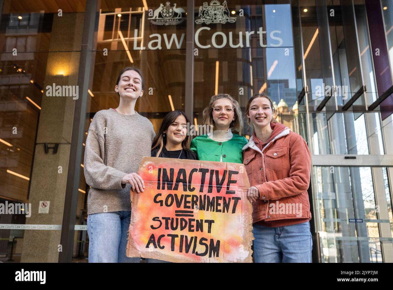 Laura Kirwin, Izzy Raj-Seppings, Ava Princi and Liv Heaton pose for a ...