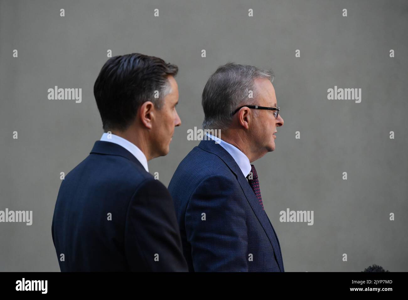 Shadow Minister for Health Mark Butler and Leader of the Opposition ...