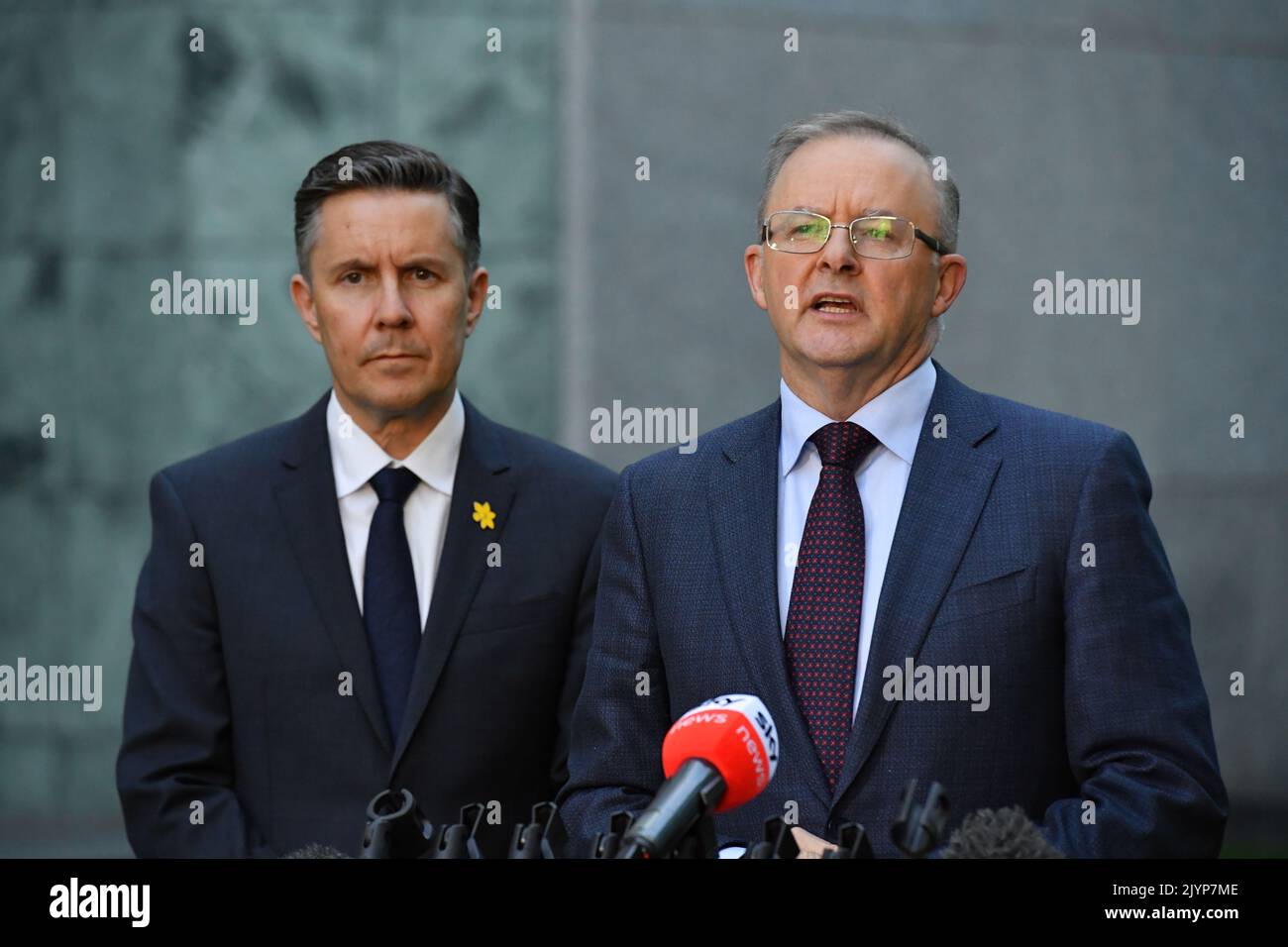 Shadow Minister for Health Mark Butler and Leader of the Opposition ...
