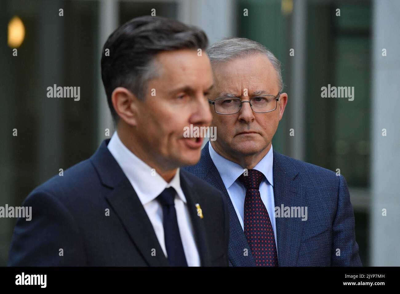 Shadow Minister for Health Mark Butler and Leader of the Opposition ...