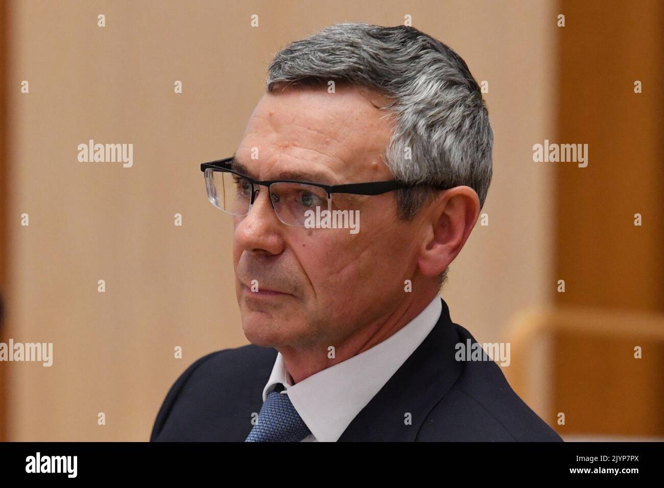 Australia Post Managing Director Rodney Boys during Senate Estimates at ...