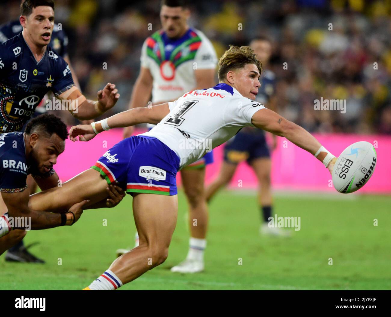 Warriors Reece Walsh during the Round 12 NRL match between the North ...
