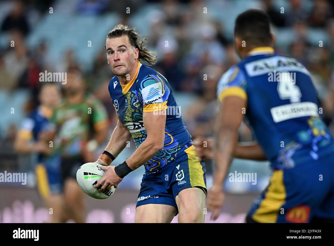 Clint Gutherson of the Eels during the Round 12 NRL match between the ...