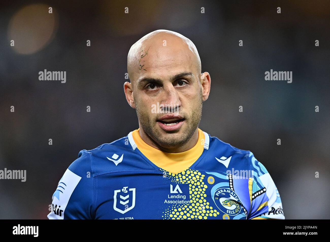 Blake Ferguson of the Eels during the Round 12 NRL match between the ...
