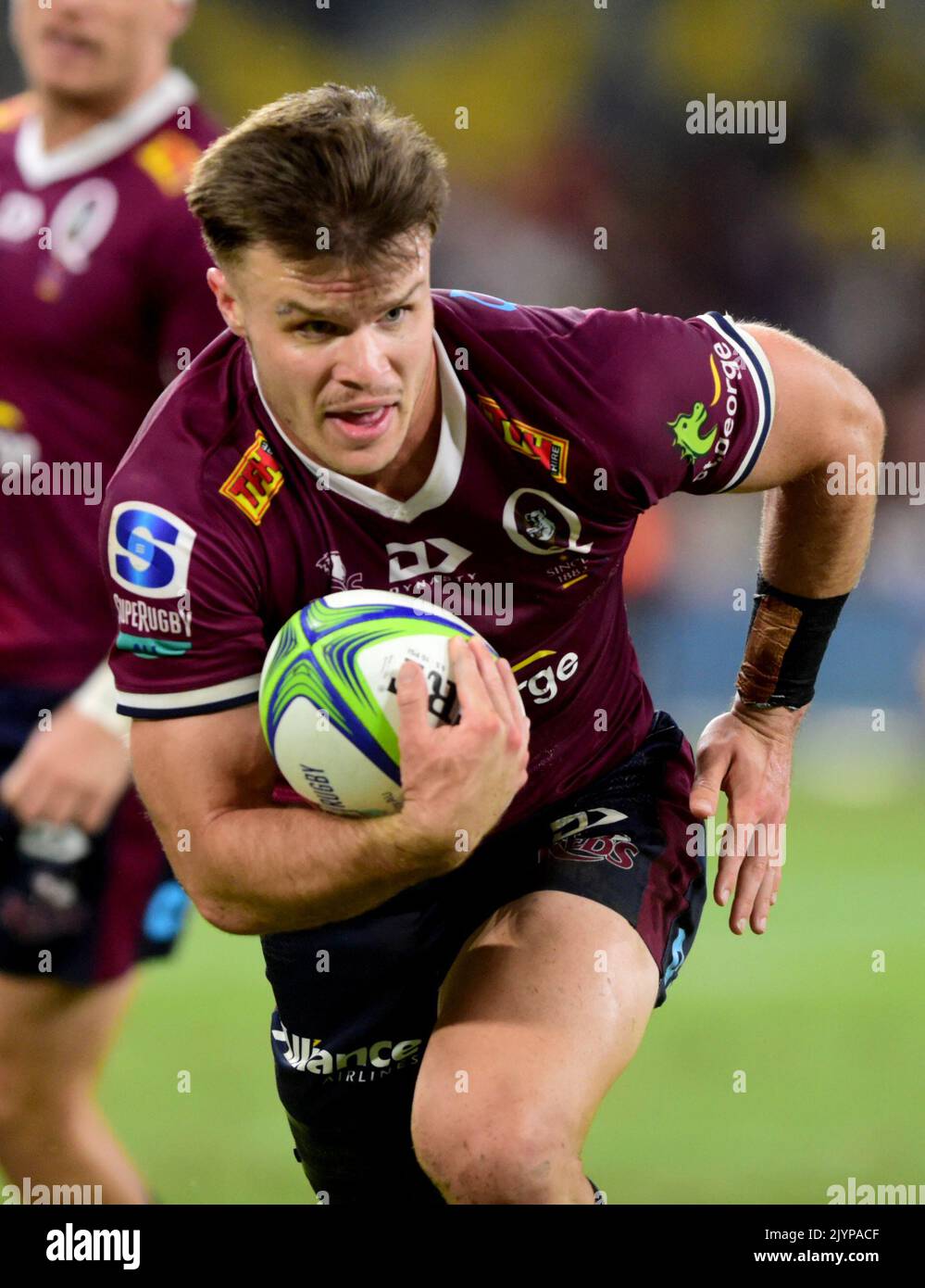 Reds Isaac Henry during the Round 3 Trans-Tasman Super Rugby match ...
