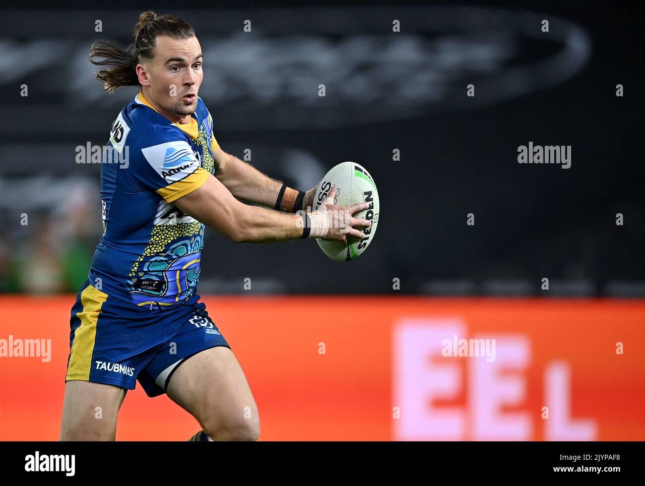 Clint Gutherson of the Eels during the Round 12 NRL match between the ...