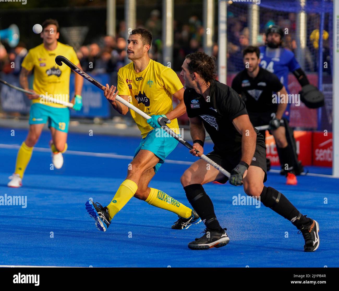 Australia' Nathan Ephraums during the Trans-Tasman Series hockey match ...
