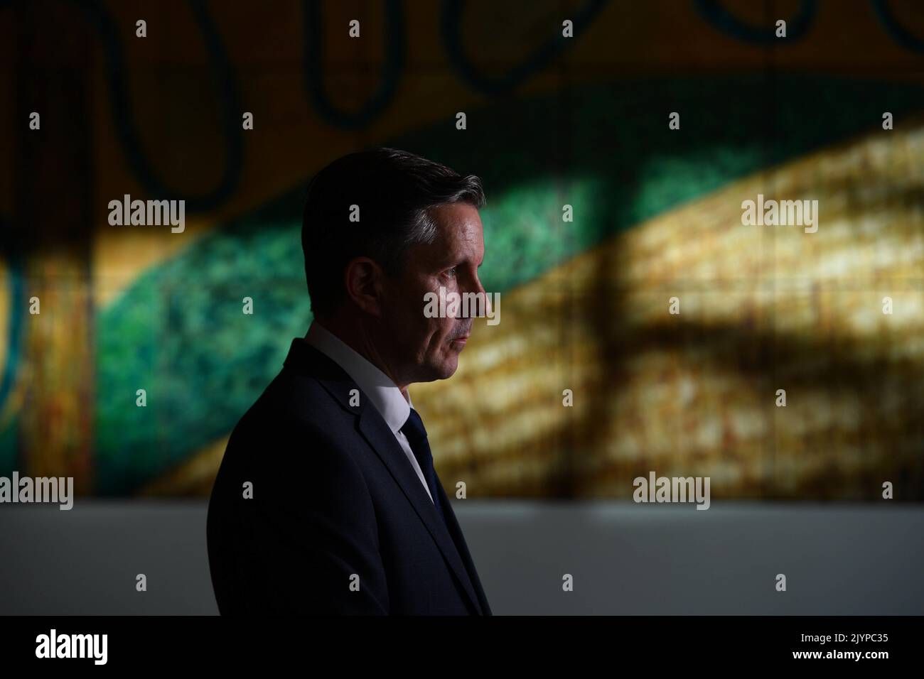 Shadow Minister for Health Mark Butler at a press conference at ...