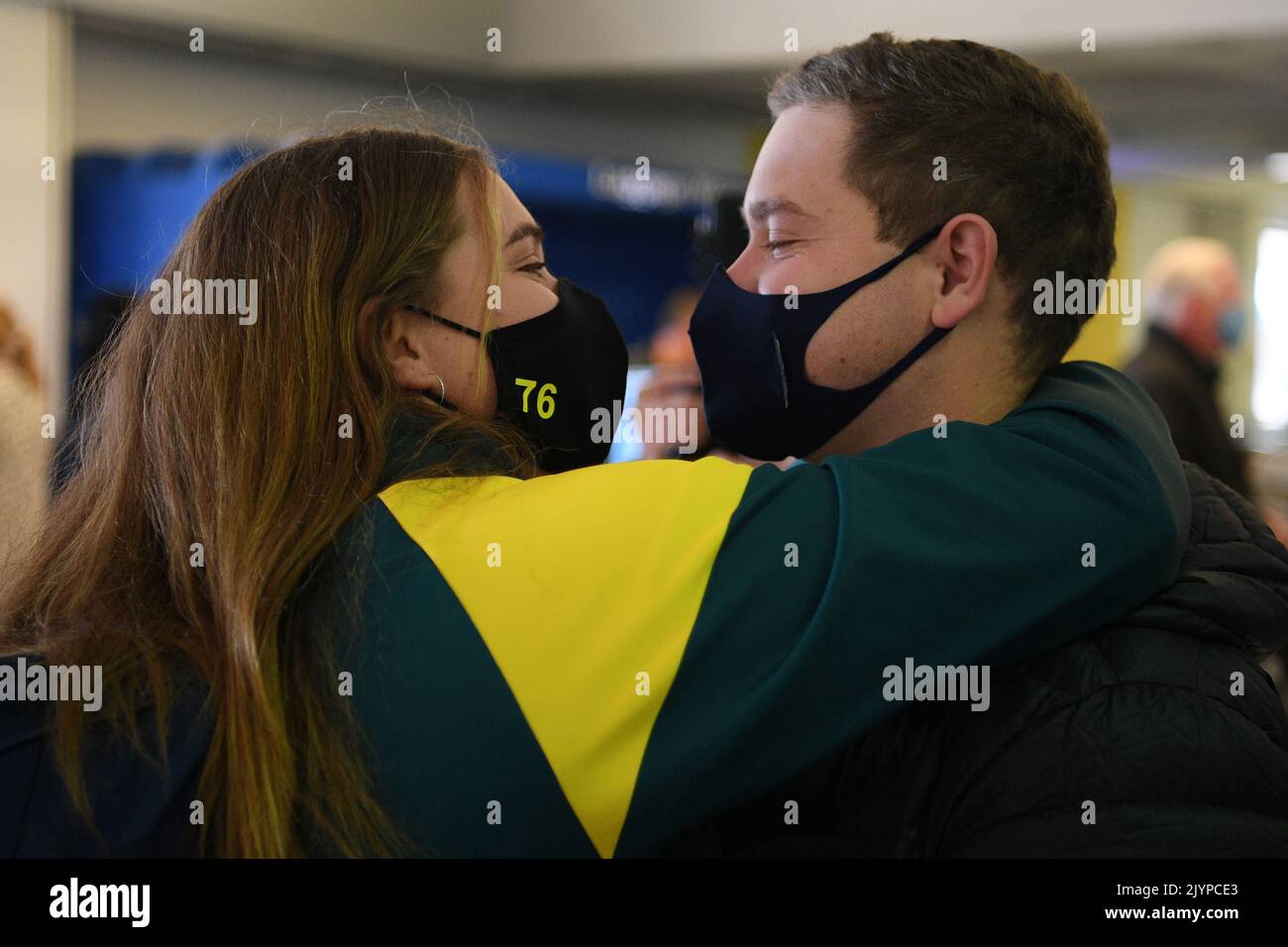 Members of the Aussie Spirit, Australia’s Olympic softball team depart ...