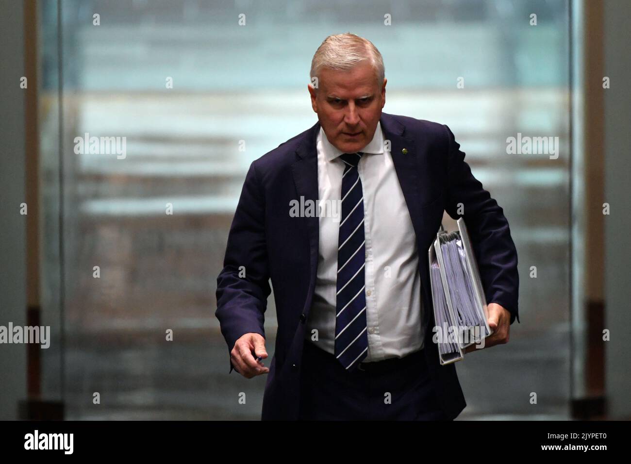 Deputy Prime Minister Michael McCormack arrives for Question Time in ...