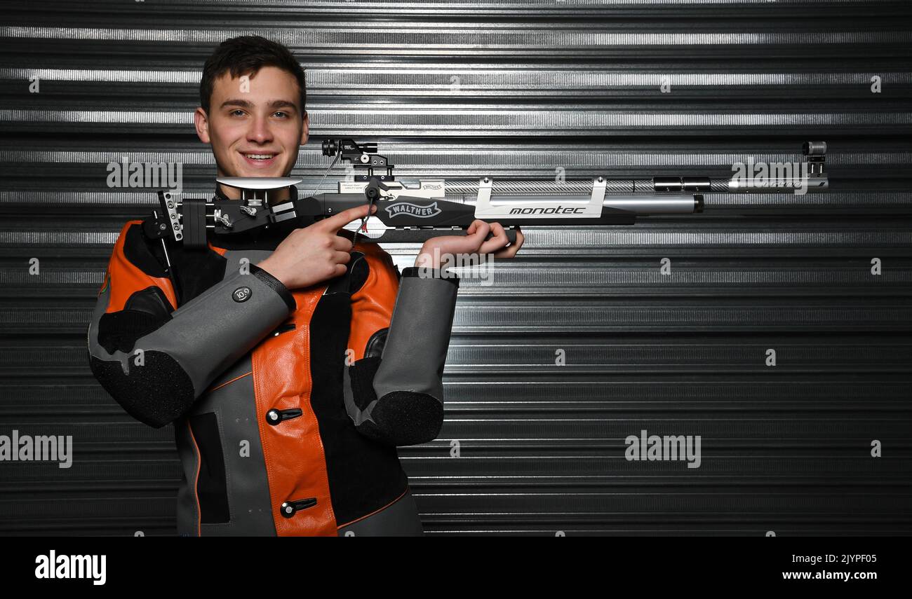 Alex Hoberg, who will be competing in the 10 metre Air Rifle at the ...
