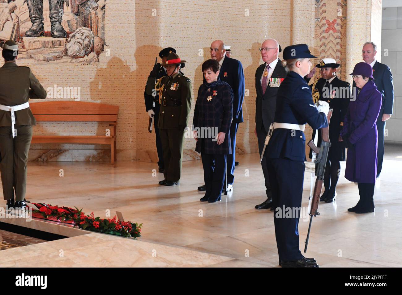 New Zealand’s Governor-general Dame Patsy Reddy and Australia’s ...