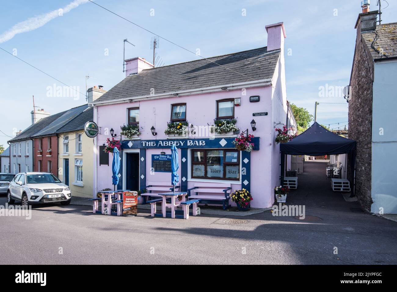 The Abbey Bar in Rosscarbery serves both food & drink, (County Cork ...