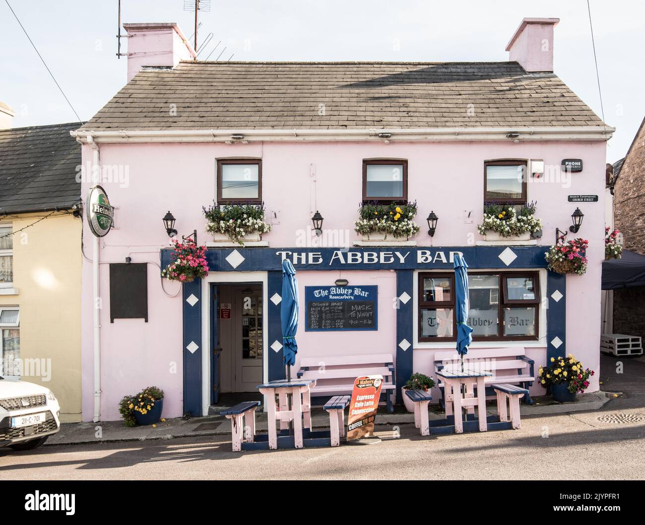 The Abbey Bar in Rosscarbery serves both food & drink, (County Cork ...