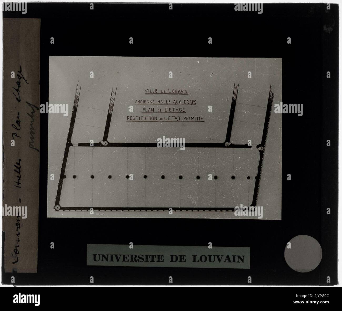 This image depicts the first-floor architectural plan of the University ...