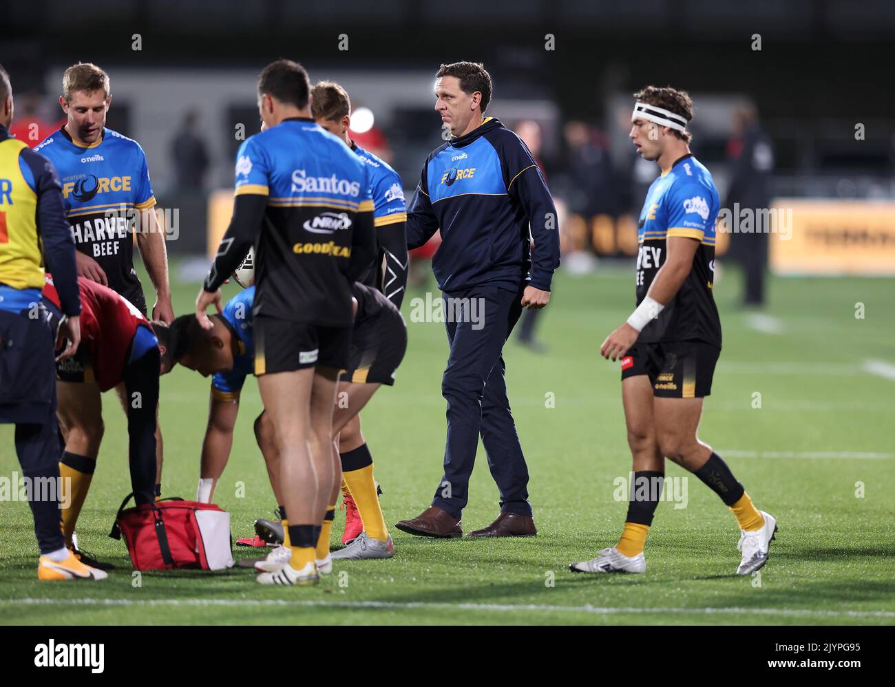 Western Force coach Tim Sampson ahead of the Round 4 Trans-Tasman Super ...