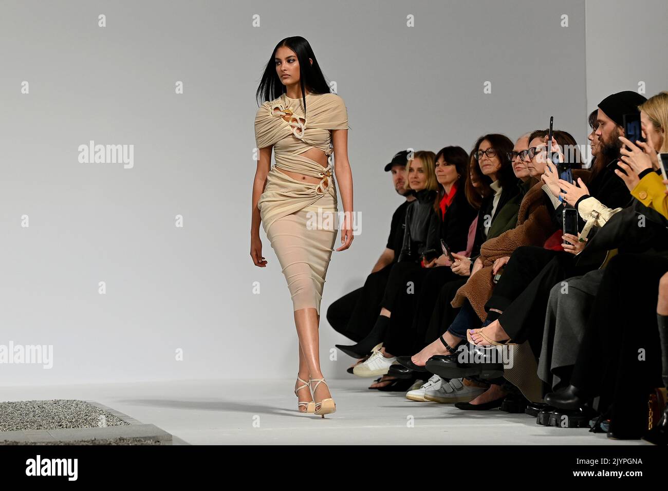 Models walk the runway during the Christopher Esber show at Australian ...