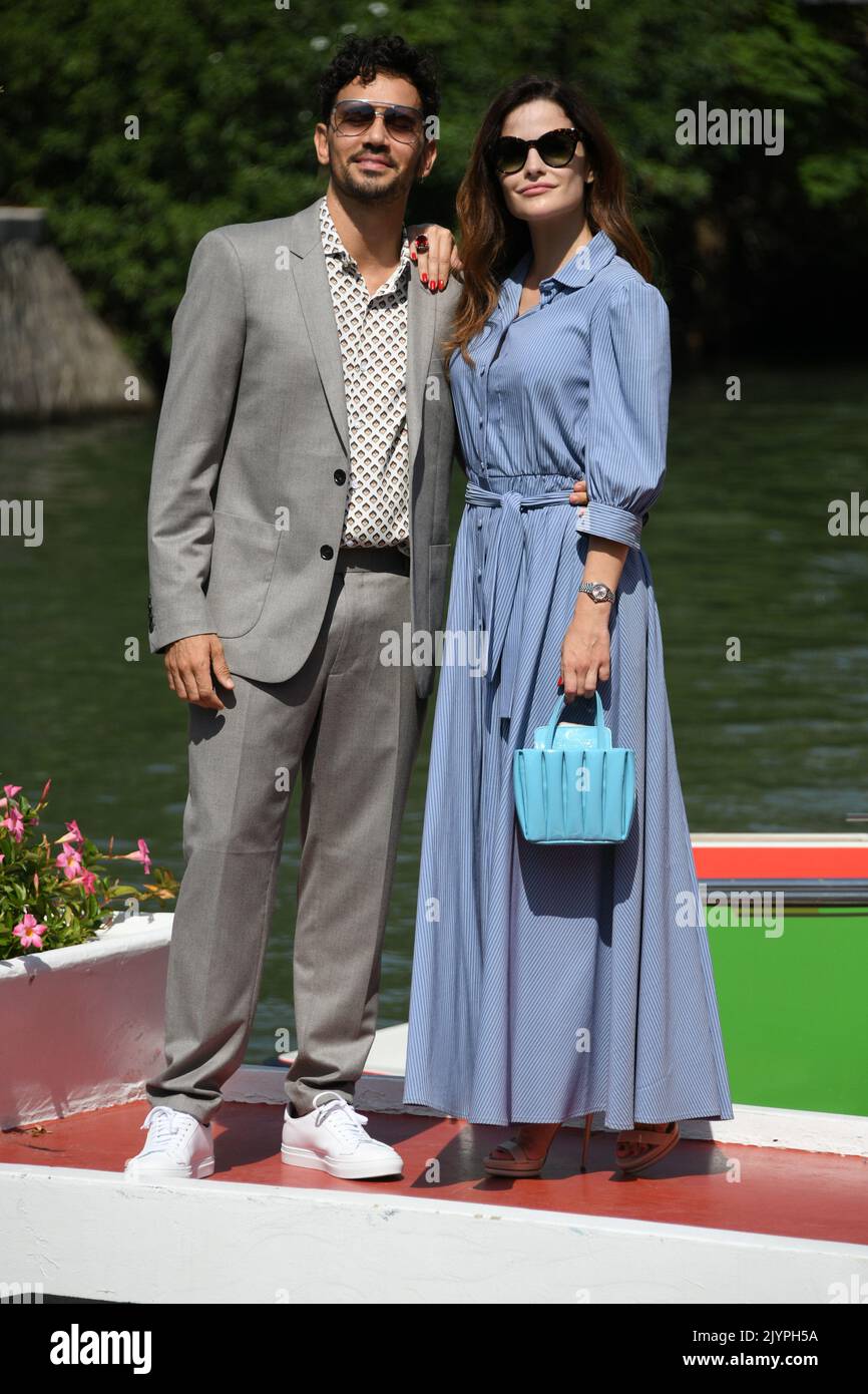 Venezia, Italia. 08th Sep, 2022. giorno 9 - arrivi all Excelsior Hotel ...