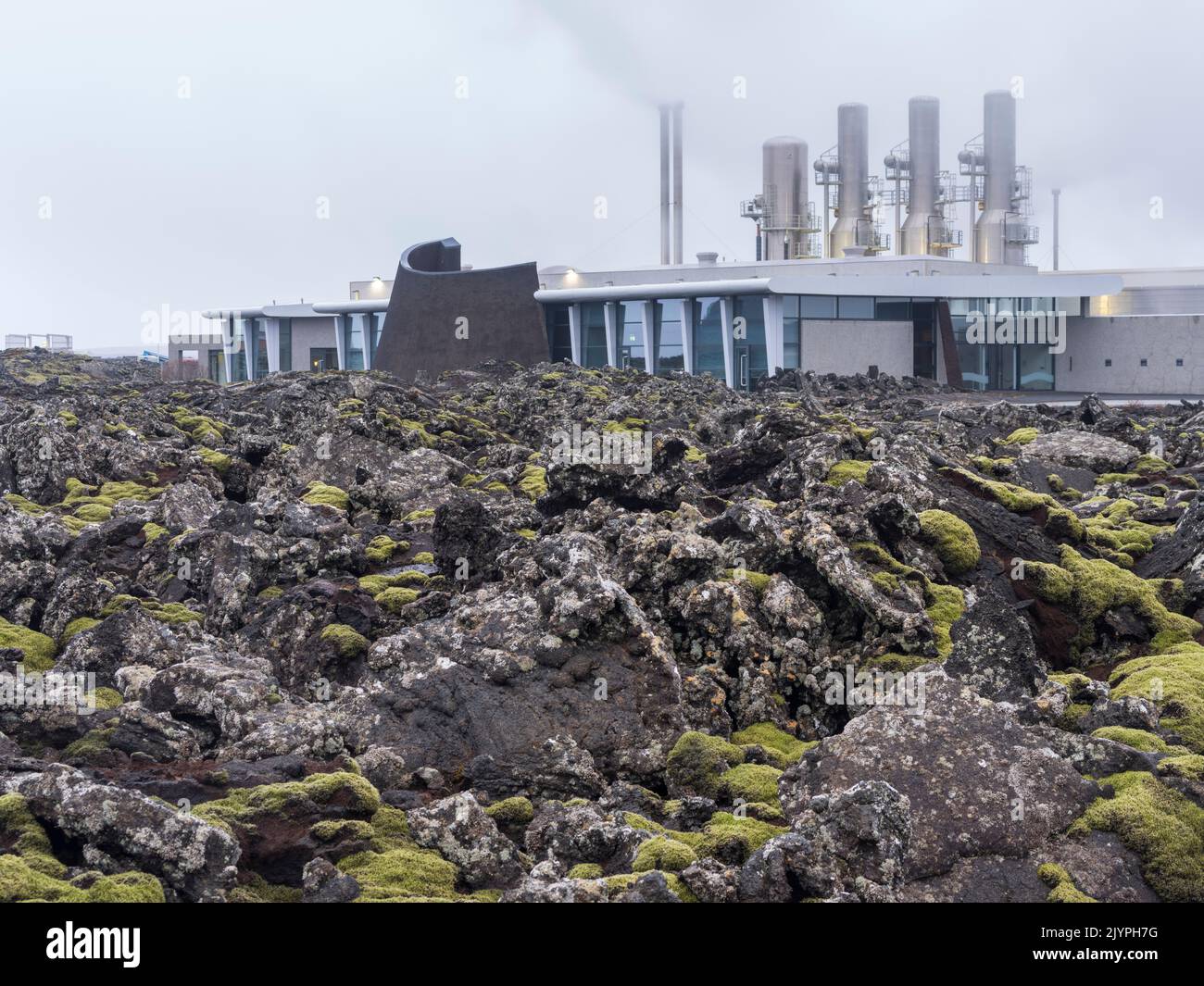 Geothermal Power Plant Svartsengi, Reykjanes, Iceland. Geothermal Power ...