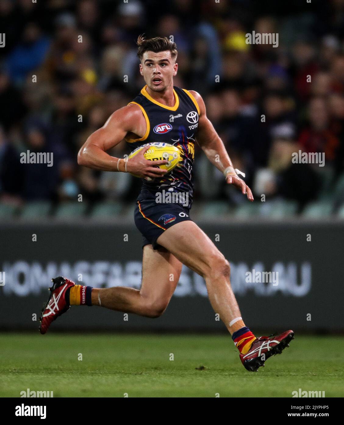 Ben Keays of the Crows during the Round 12 AFL match between the ...