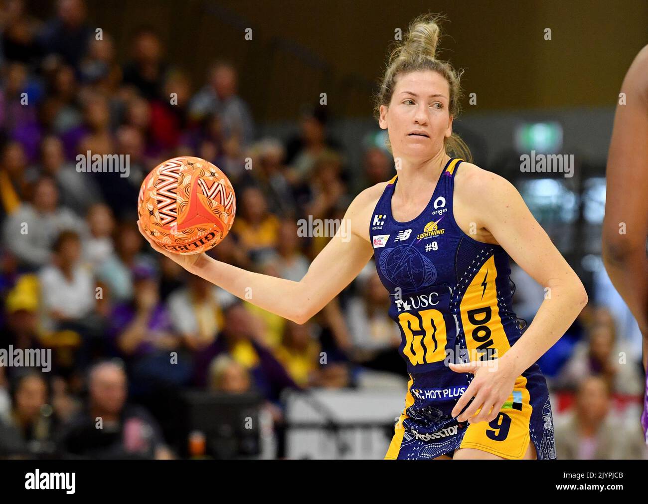 Karla Pretorius of the Lightning in action during the Round 6 Super ...