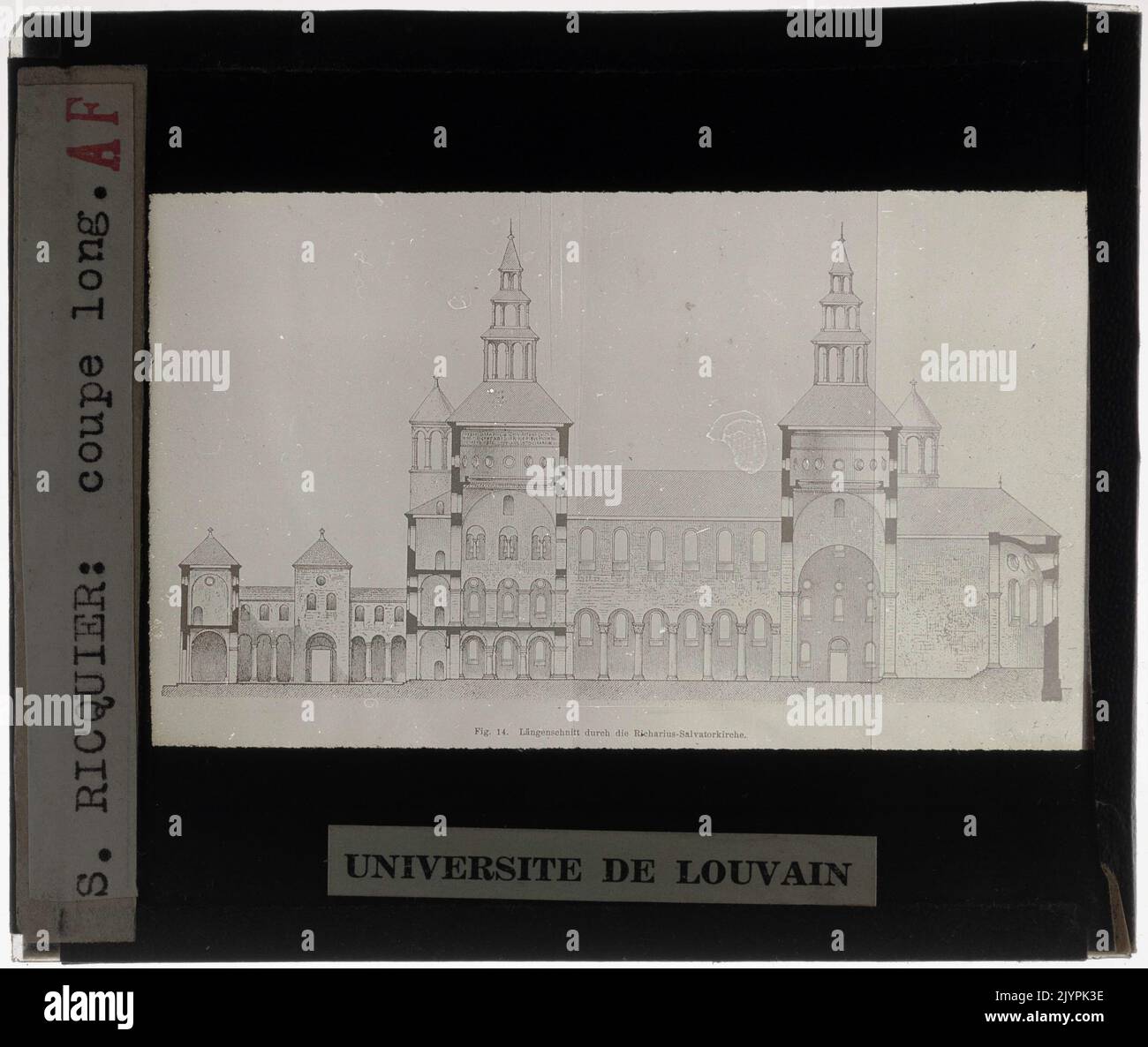 The Abbey of Saint-Riquier in France is a historical religious site ...