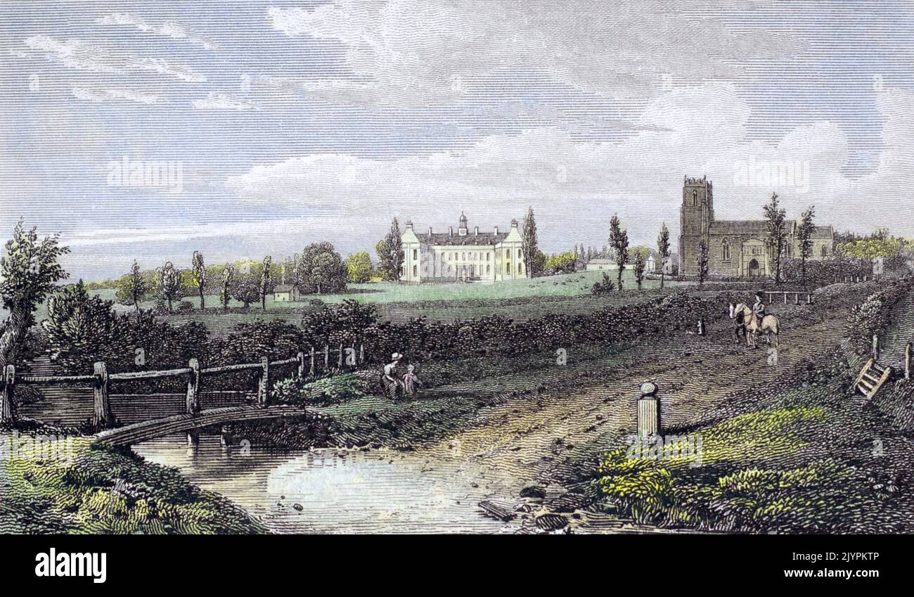 A historical view of the stately home Major House and Great Thornham ...
