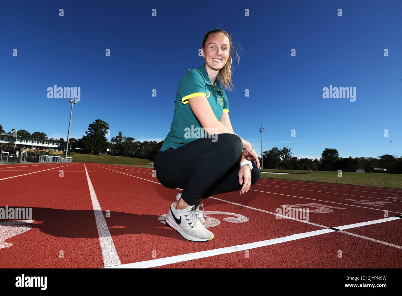 Athlete Riley Day during a media event for the Australian Olympic ...