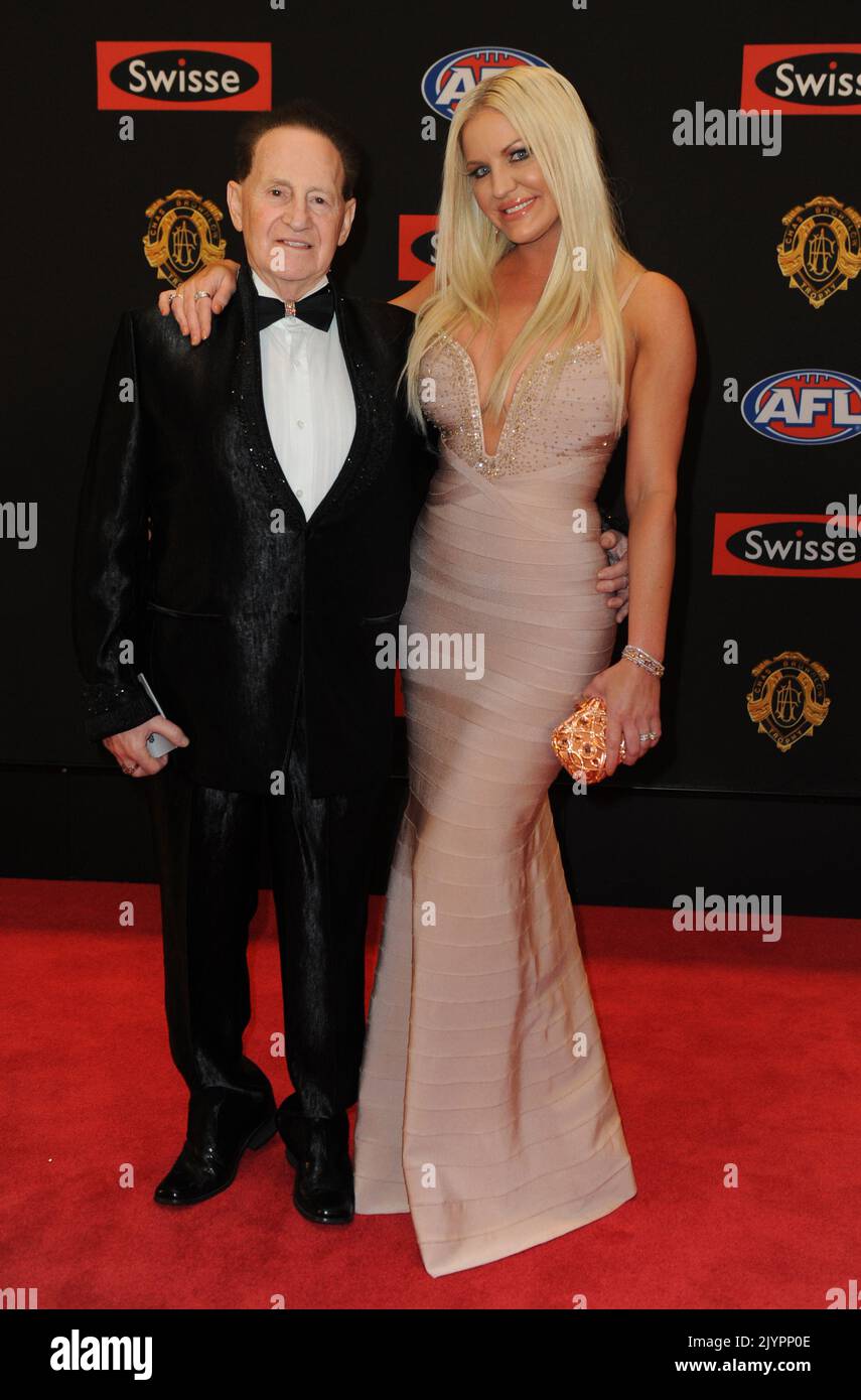 **FILE** A Monday, Sept. 23, 2013 file photo of Geoffrey Edelsten (left ...