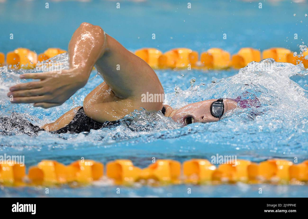 Monique Murphy is seen during the Women’s 400m Freestyle Multi-Class S6 ...