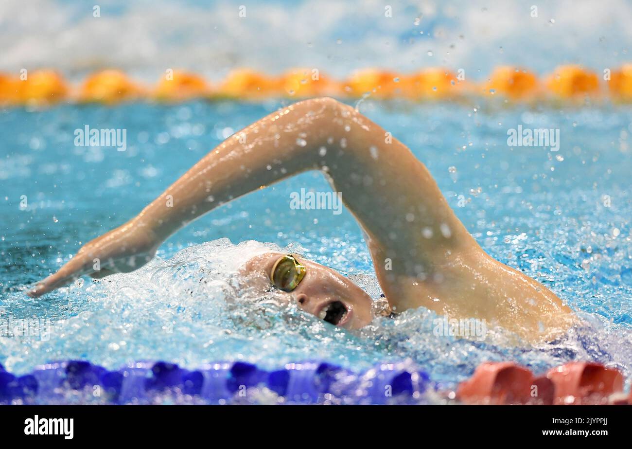 Ruby Storm swimming the Women’s 200m Freestyle Multi-Class heats on Day ...