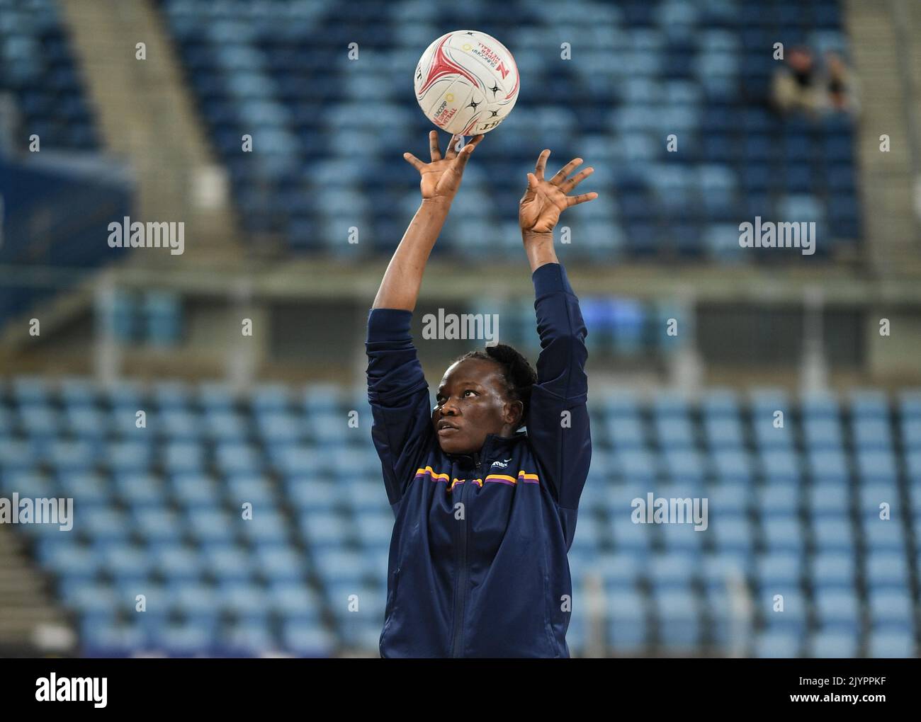 Peace Proscovia of the Lightning practicing before the Round 7 Super ...