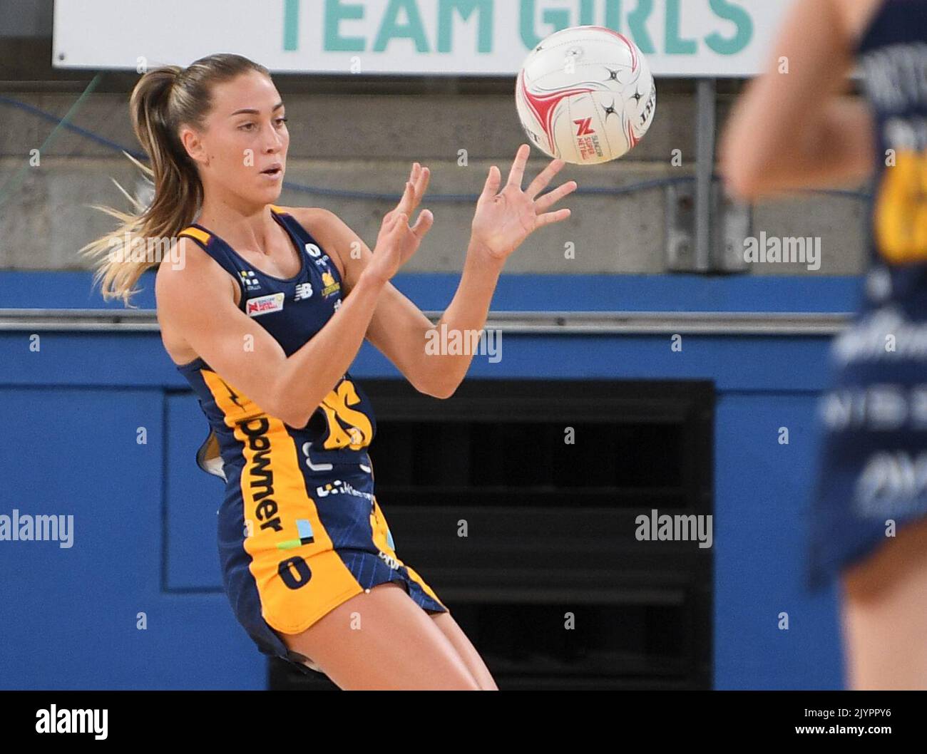 Cara Koenen of the Lightning during the Round 7 Super Netball match ...