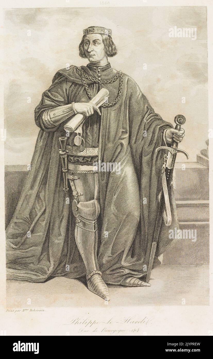 Philippe le Hardi, or Philip the Bold, Duke of Burgundy, was a ...