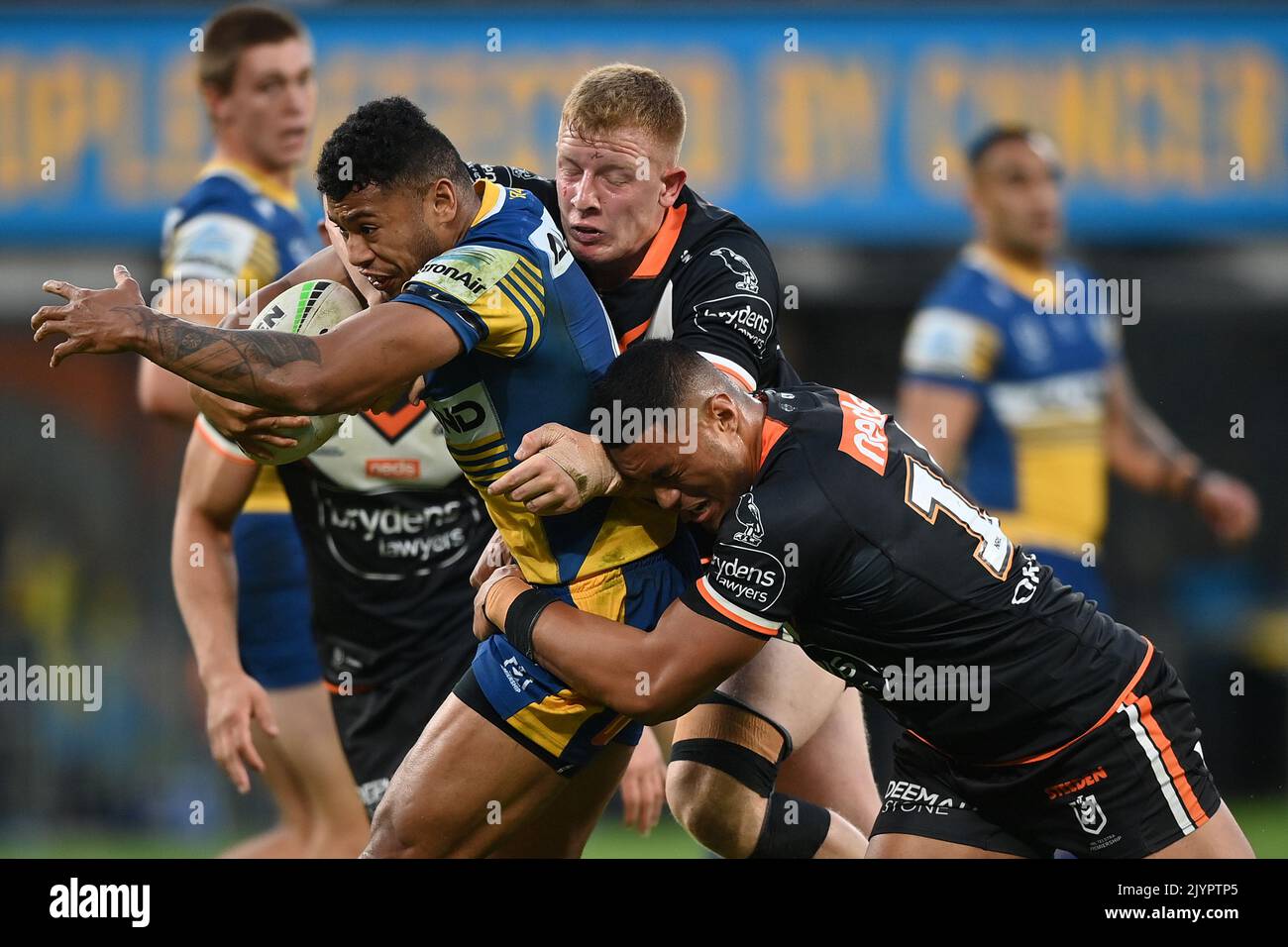 Waqa Blake of the Eels during the Round 14 NRL match between the ...