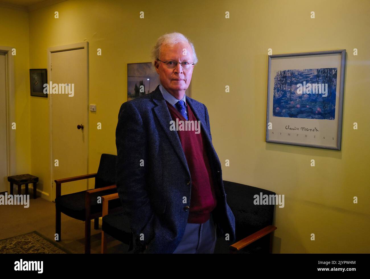 Psychologist Dr. Rob Gordon poses for a photograph in Melbourne, Friday ...