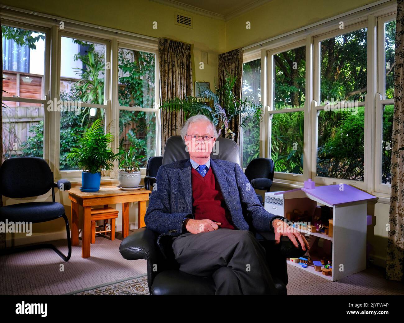 Psychologist Dr. Rob Gordon poses for a photograph in Melbourne, Friday ...