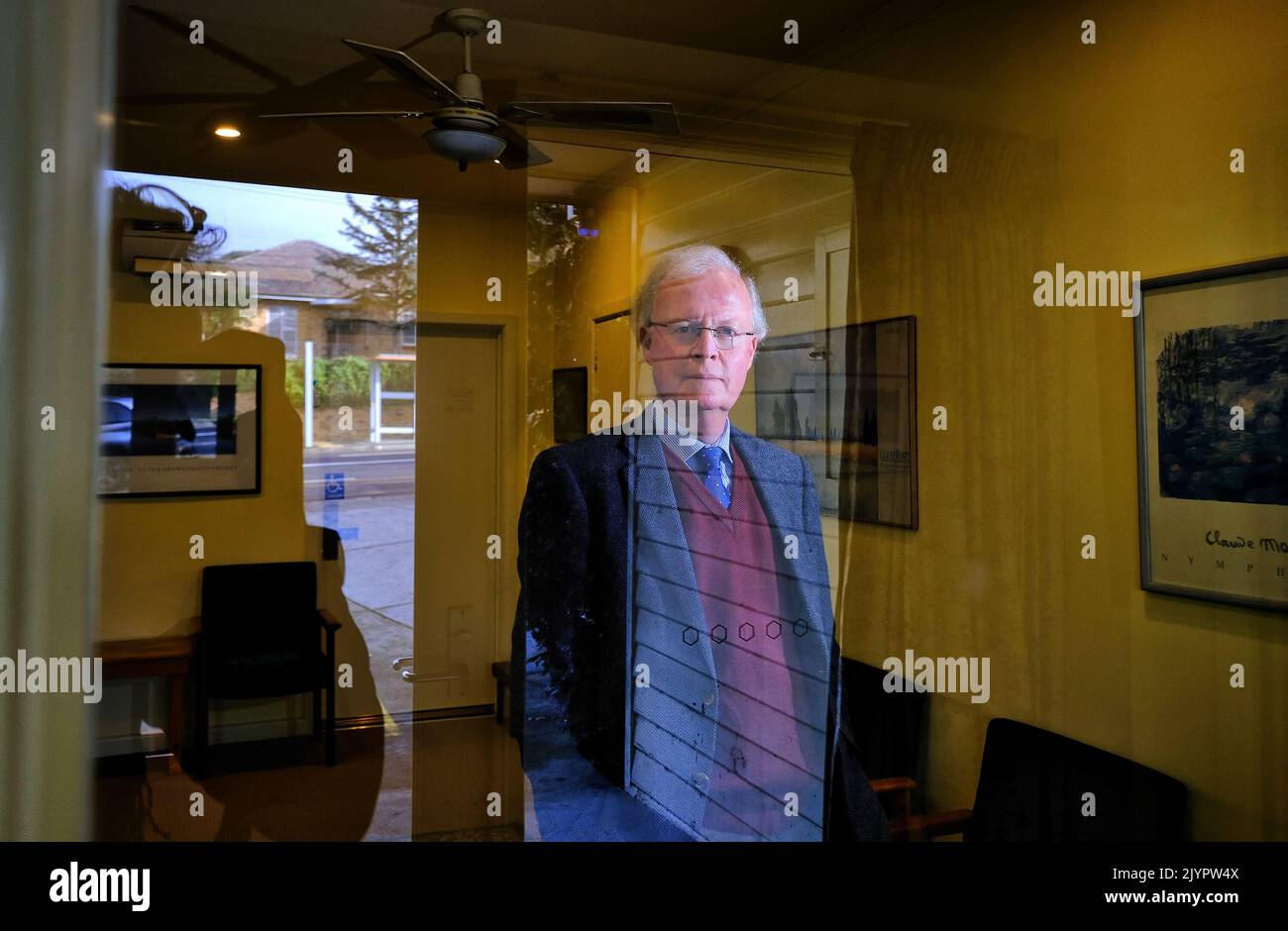 Psychologist Dr. Rob Gordon poses for a photograph in Melbourne, Friday ...