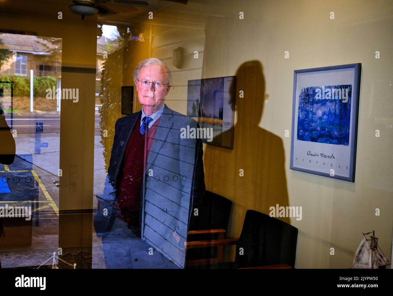 Psychologist Dr. Rob Gordon poses for a photograph in Melbourne, Friday ...