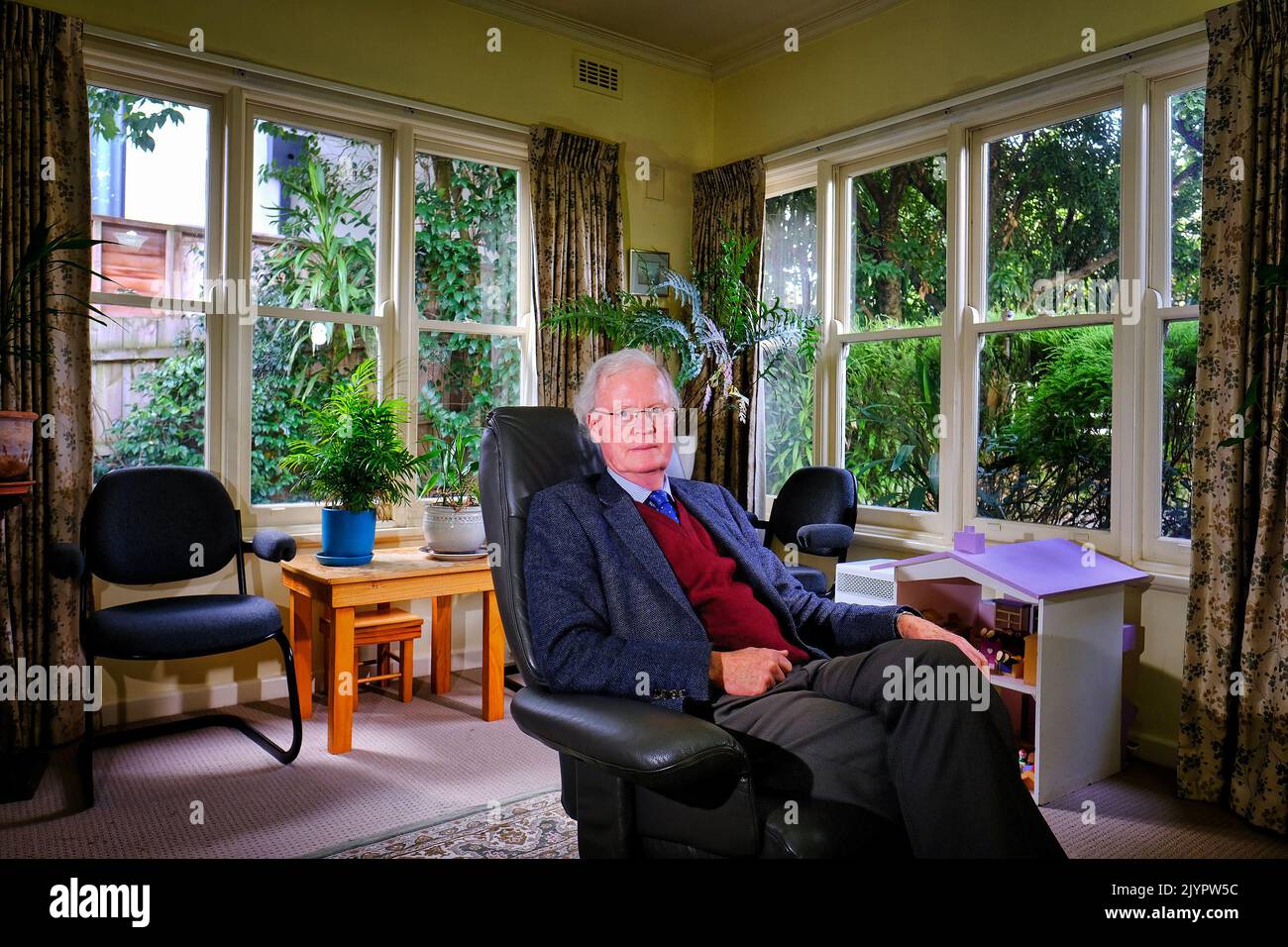 Psychologist Dr. Rob Gordon poses for a photograph in Melbourne, Friday ...
