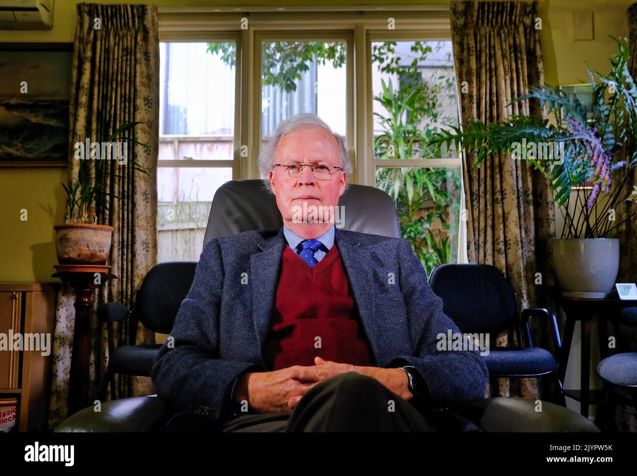 Psychologist Dr. Rob Gordon poses for a photograph in Melbourne, Friday ...
