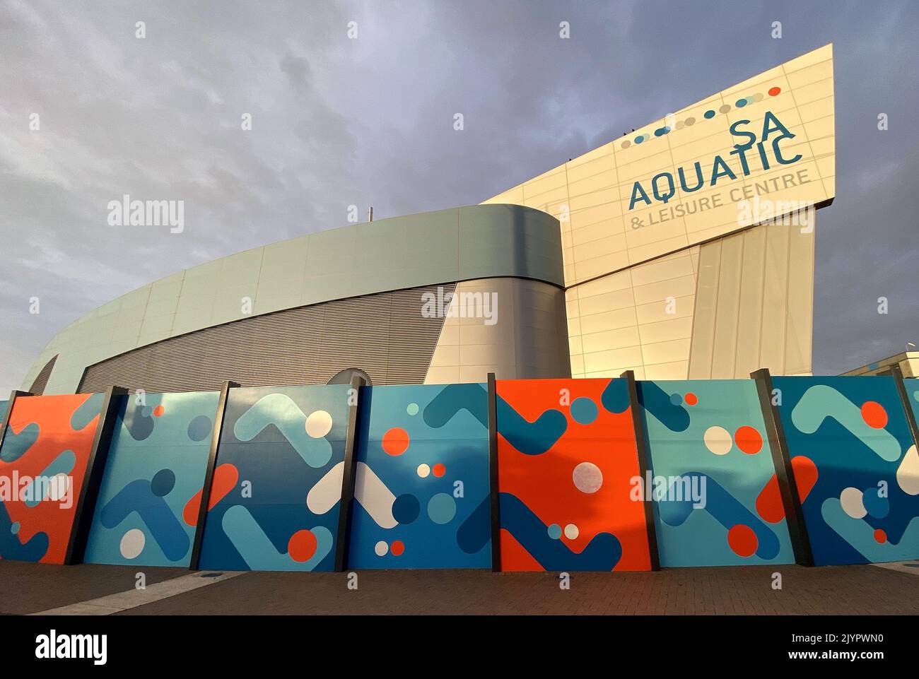 General view of the SA Aquatic Centre where the Australian Olympic ...