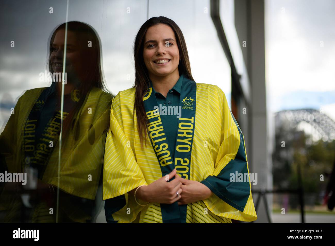 Annabelle Smith poses for a photograph during the announcement of the ...