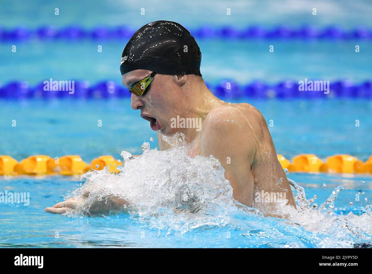 Zac Stubblety-Cook swims in the Men’s 200m Breaststroke Final at the ...