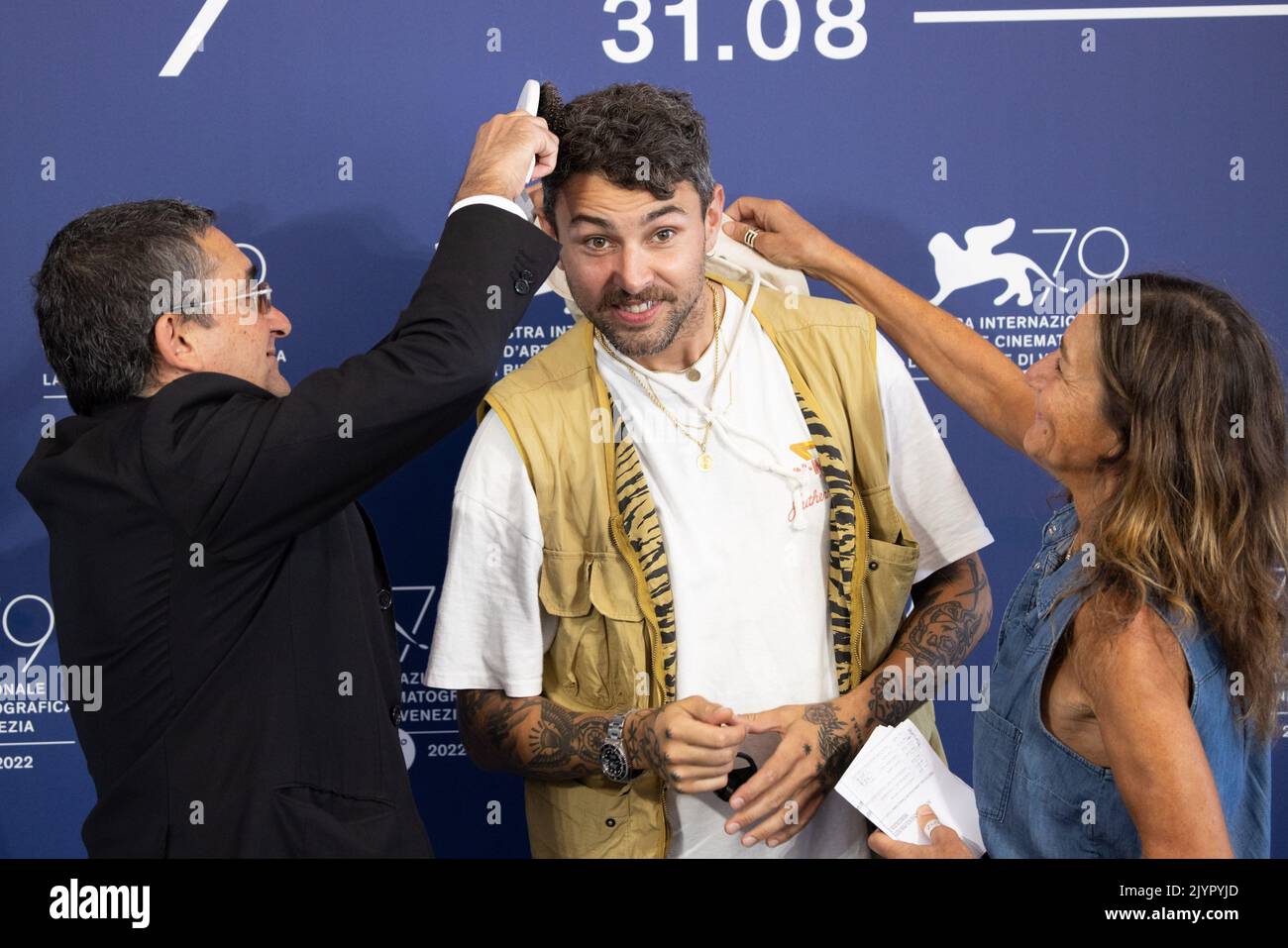 Venice Film Festival press office prepare Vanessa Kirby's stylist ...