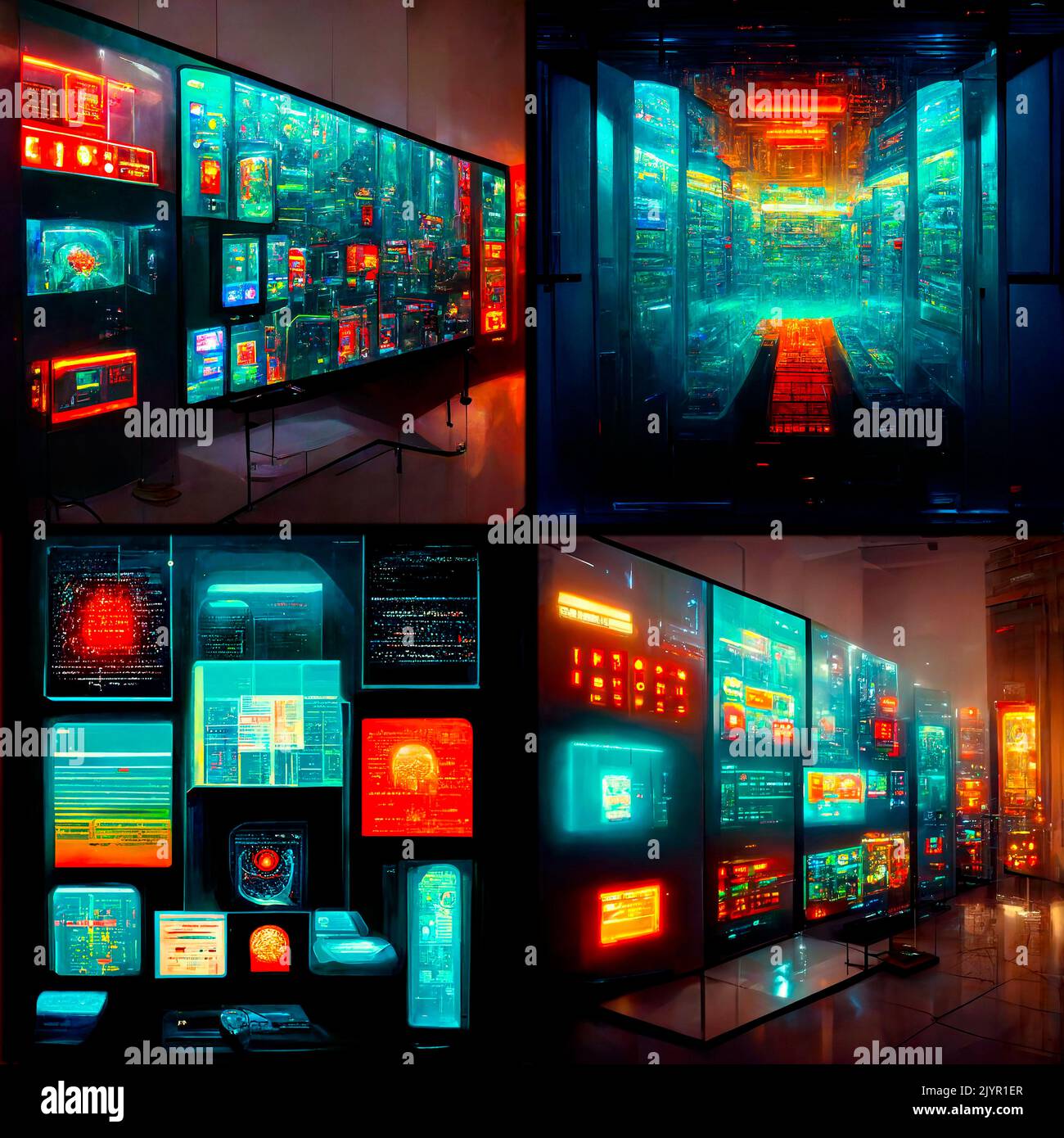 Supercomputer Screen