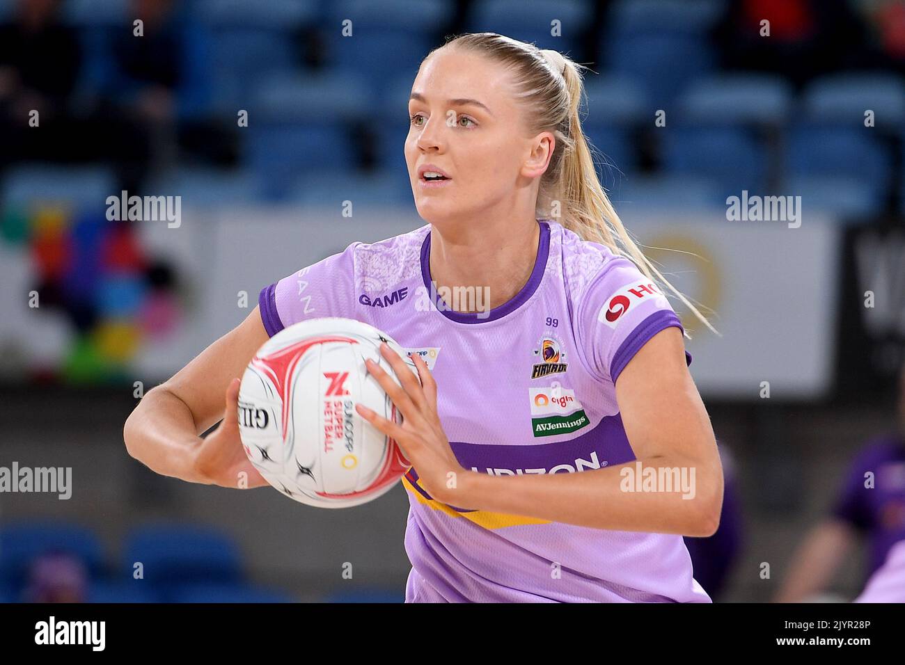 Rudi Ellis of the Firebirds during the warm up ahead of the Super ...