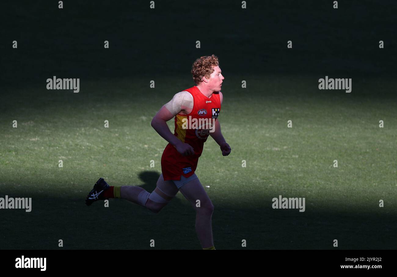 Matt Rowell of the Suns during the AFL Round 14 match between Gold ...
