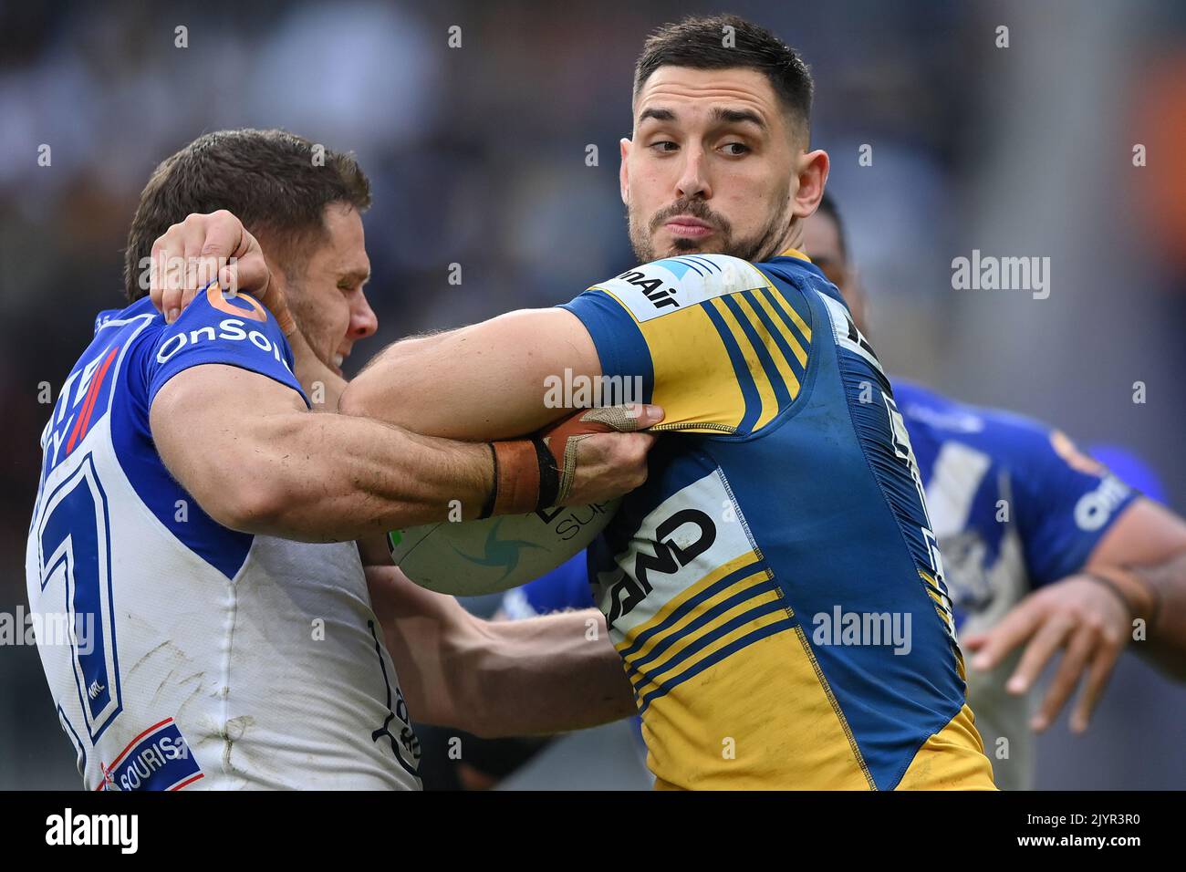 Ryan Matterson of the Eels during the Round 15 NRL match between the Parramatta Eels and ...