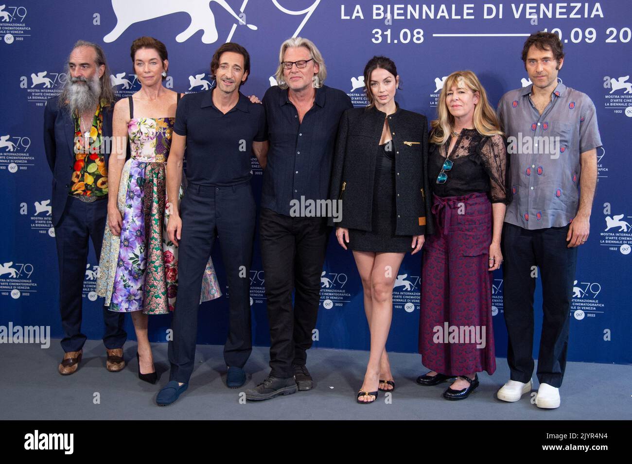 Warren Ellis, Julianne Nicholson, Adrien Brody, Andrew Dominik, Ana de ...